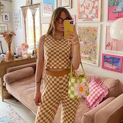 The Checkerboard Print Is Everywhere Right Now