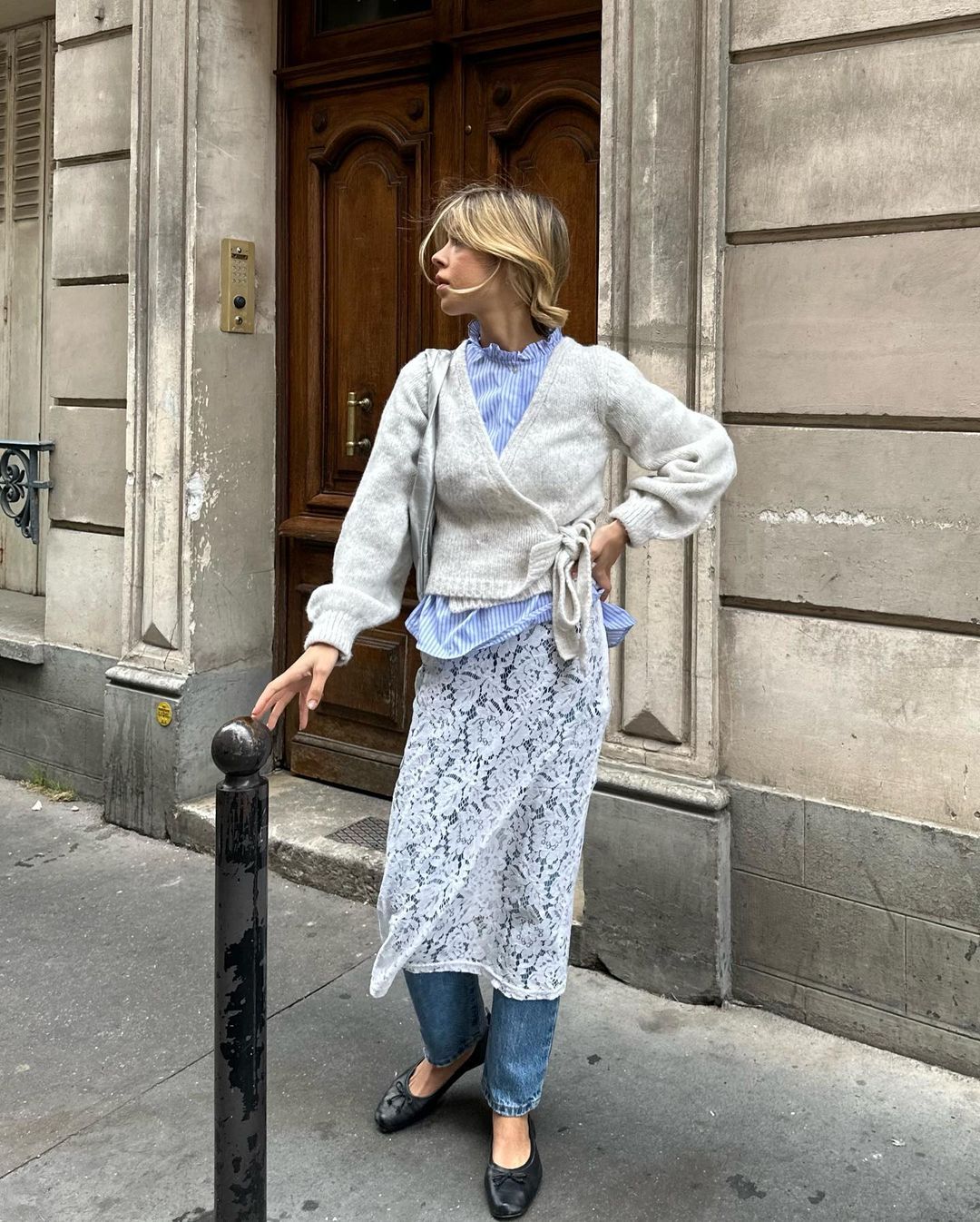 Eliminate The Need For A Jacket With This Layered Spring Outfit