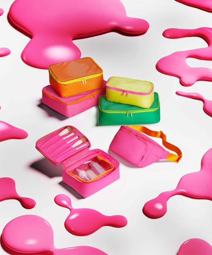 Away Dropped A Limited Edition Neon Luggage Collection