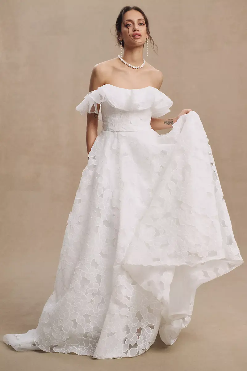 Embrace The Ethereal: Anthropologie's Summer 2023 Bridal Collection