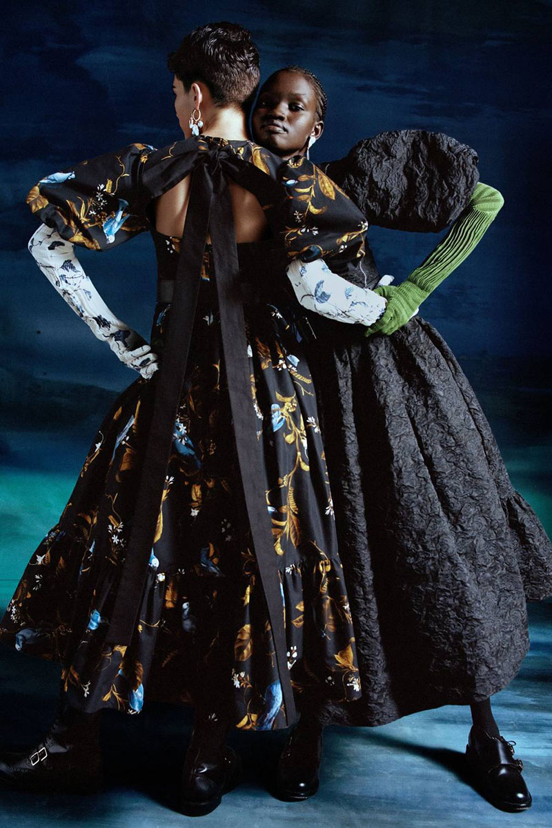 Step Back In Time With This Stunning Pre-Fall 2023 Collection From Erdem