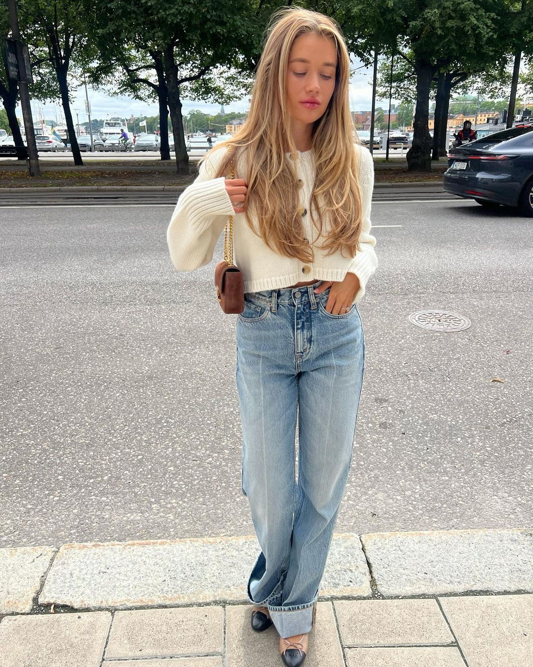 Update Your Jeans With The Cuffed Denim Trend