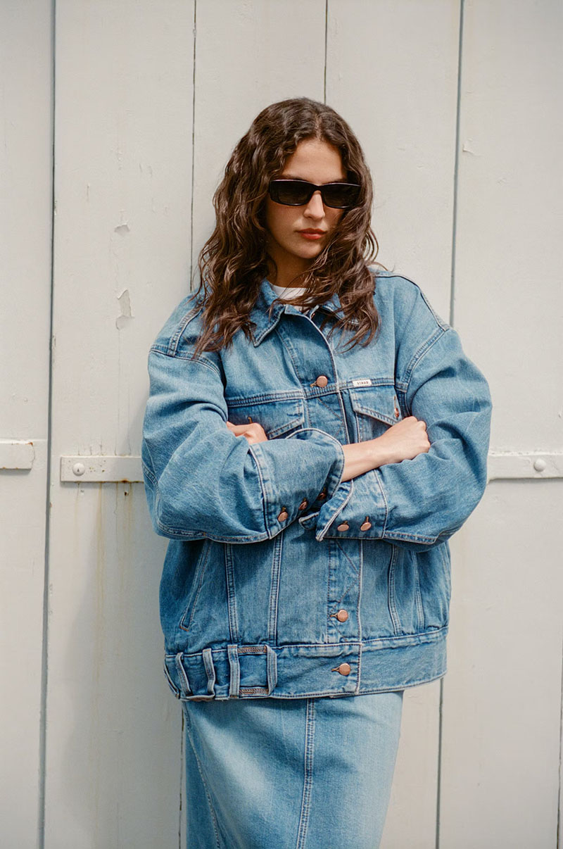 STAUD X WRANGLER Denim Collaboration Bring Elevated Jeans For The Fall ...