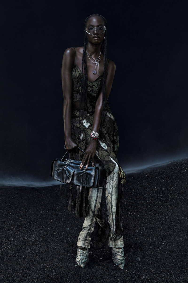 Anok Yai Takes Center Stage In Acne Studios' FW23 Campaign