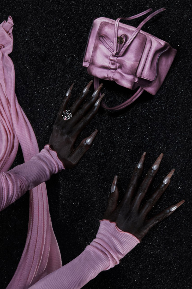 Anok Yai Takes Center Stage In Acne Studios' FW23 Campaign