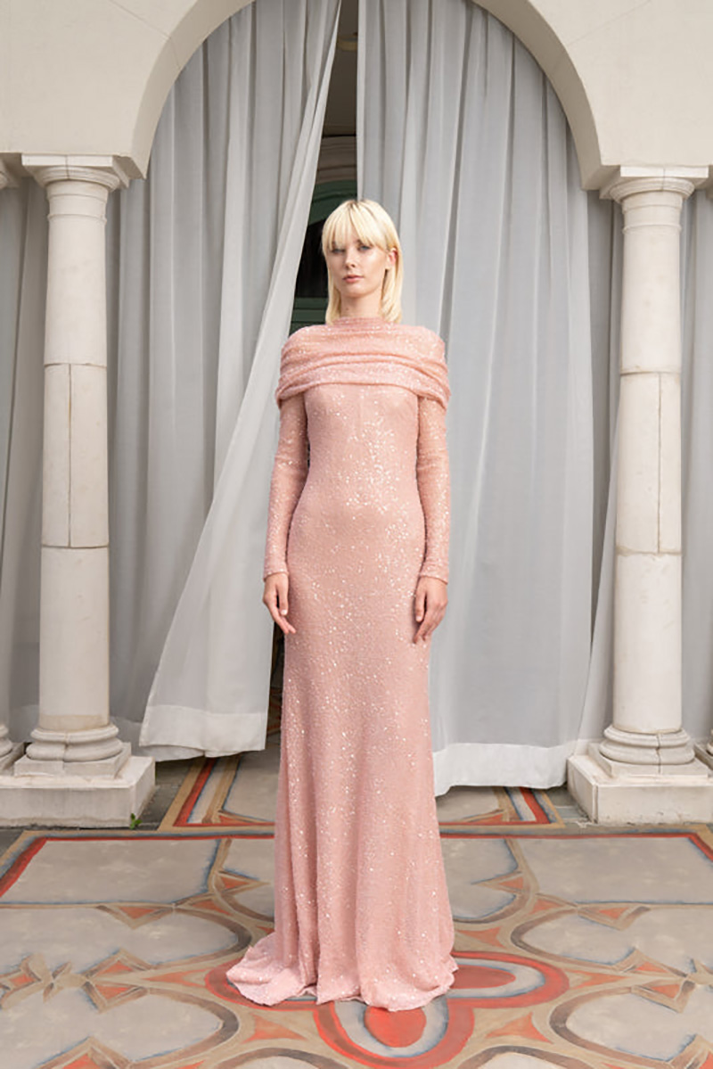 Embrace Shades Of Pink In This Reem Acra Collection