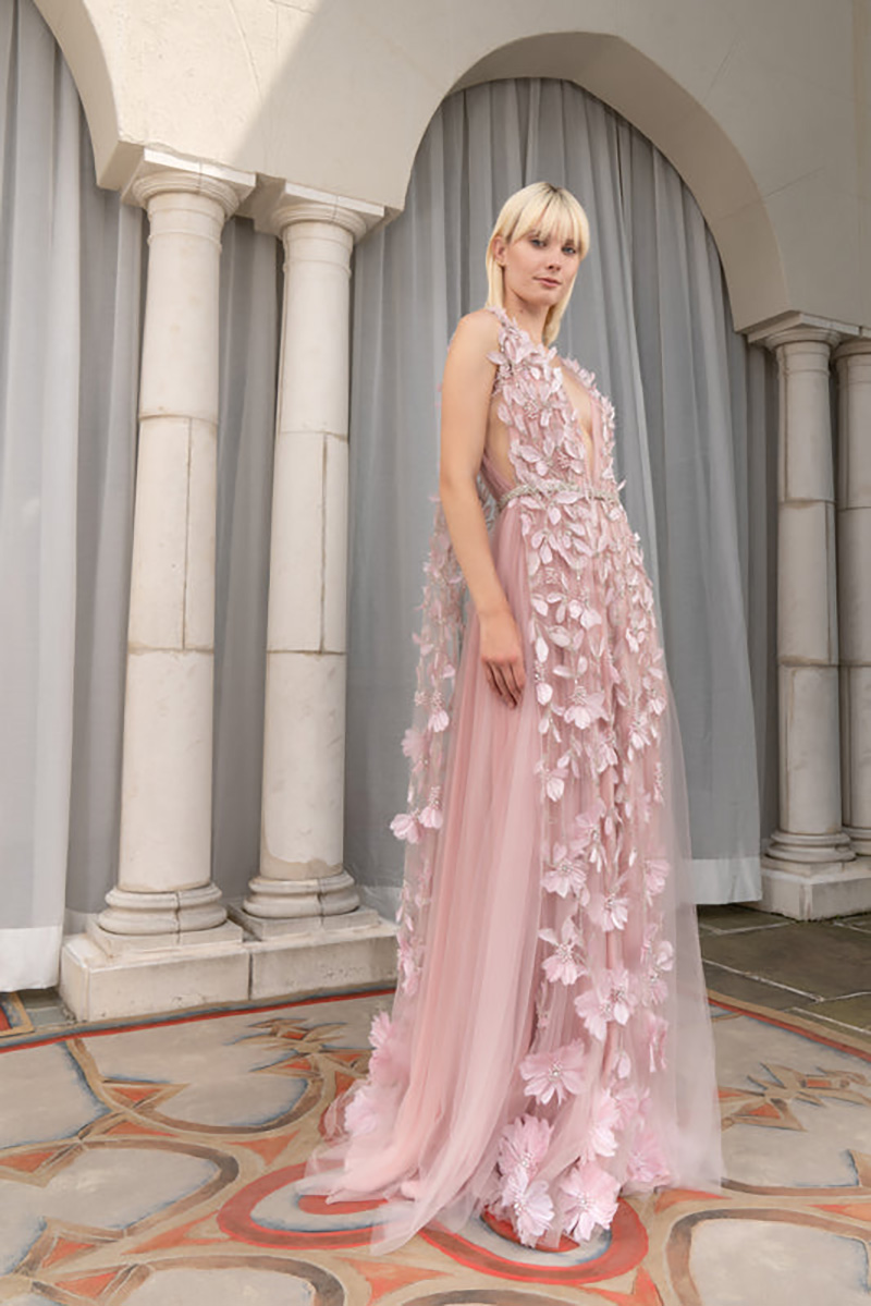 Embrace Shades Of Pink In This Reem Acra Collection