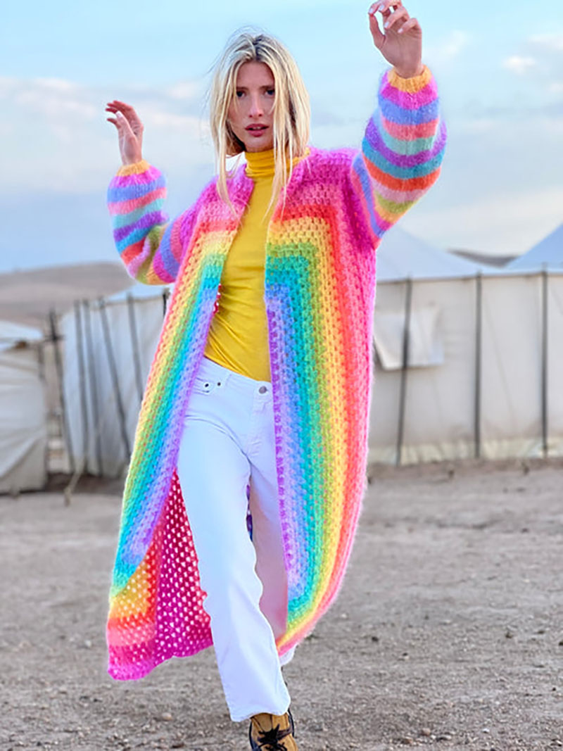 Bring Some Color To Your Wardrobe With Fall Knits From Rose Carmine