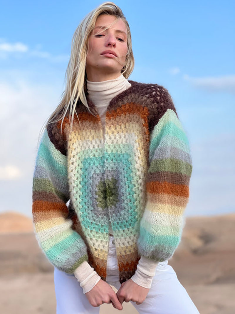 Bring Some Color To Your Wardrobe With Fall Knits From Rose Carmine