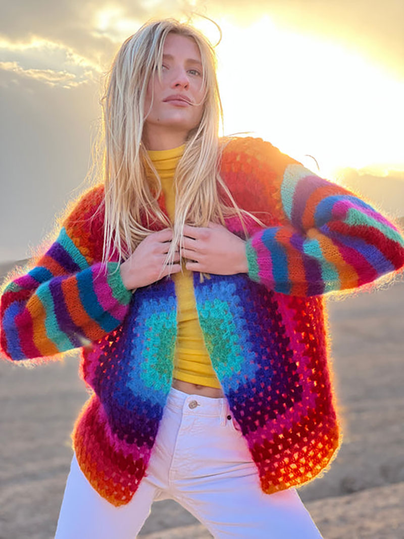 Bring Some Color To Your Wardrobe With Fall Knits From Rose Carmine