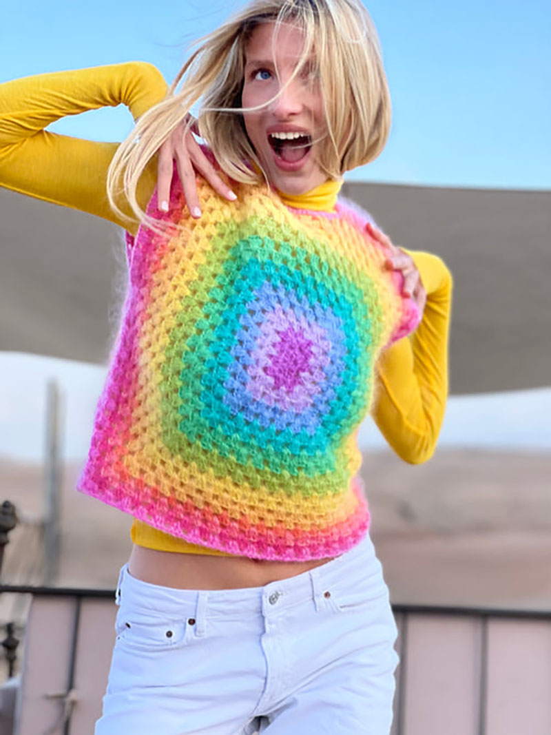 Bring Some Color To Your Wardrobe With Fall Knits From Rose Carmine