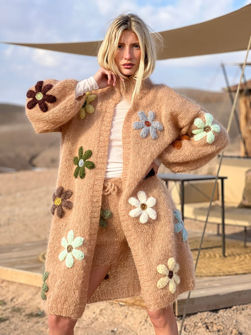 Bring Some Color To Your Wardrobe With Fall Knits From Rose Carmine