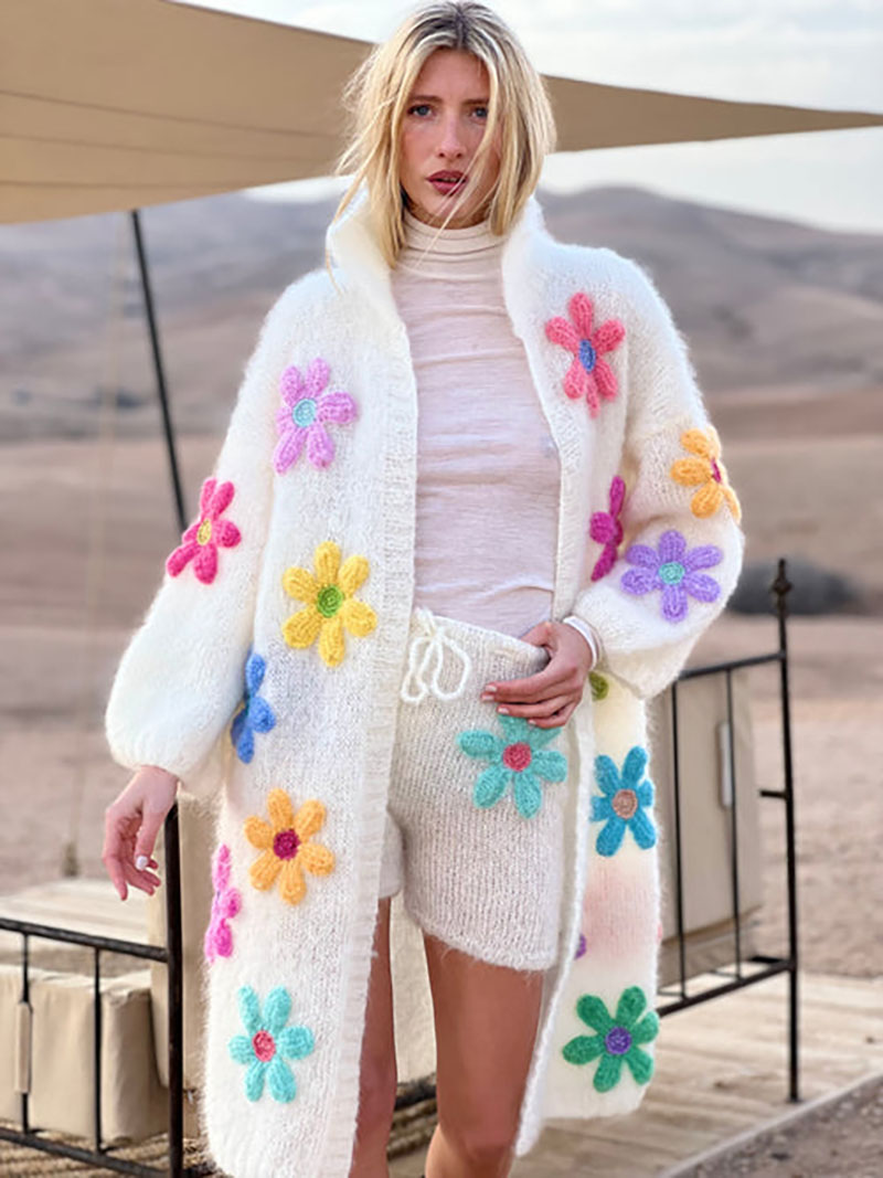 Bring Some Color To Your Wardrobe With Fall Knits From Rose Carmine