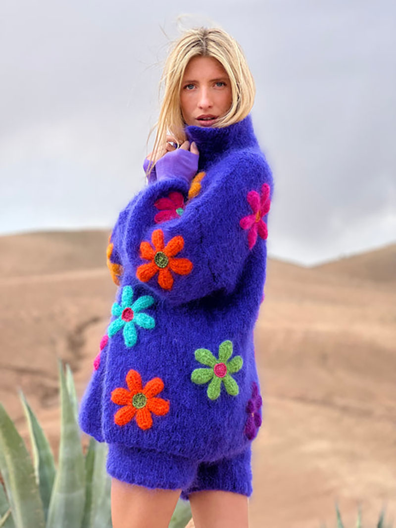 Bring Some Color To Your Wardrobe With Fall Knits From Rose Carmine