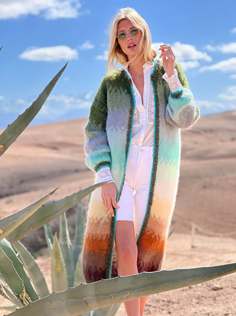 Bring Some Color To Your Wardrobe With Fall Knits From Rose Carmine