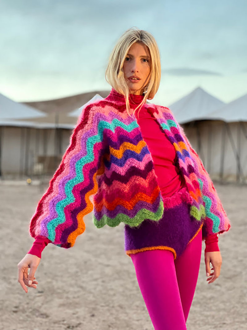 Bring Some Color To Your Wardrobe With Fall Knits From Rose Carmine