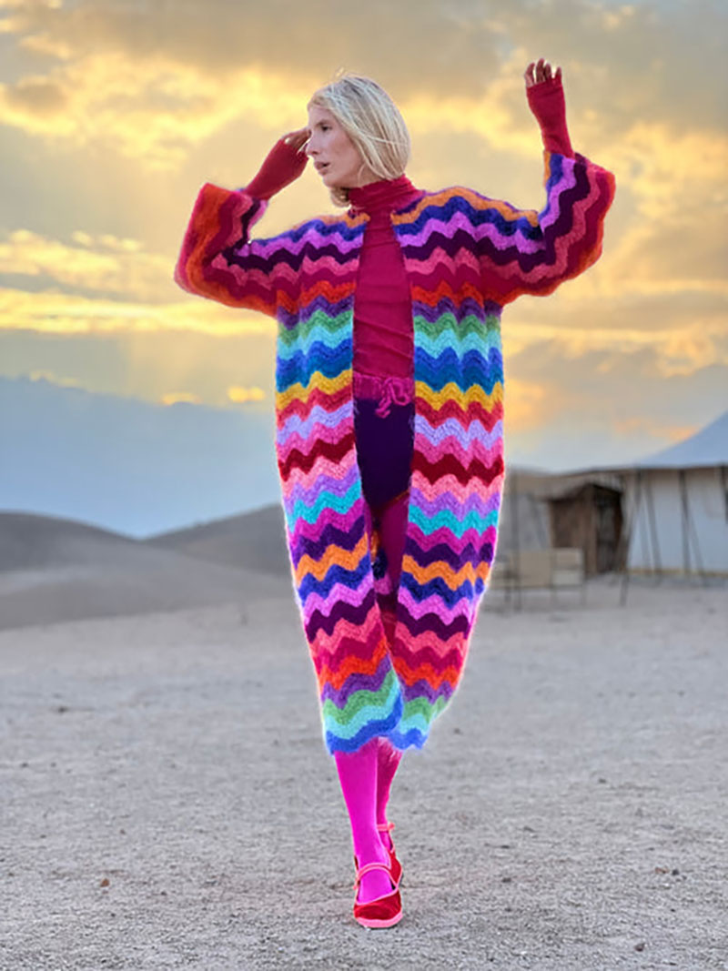 Bring Some Color To Your Wardrobe With Fall Knits From Rose Carmine