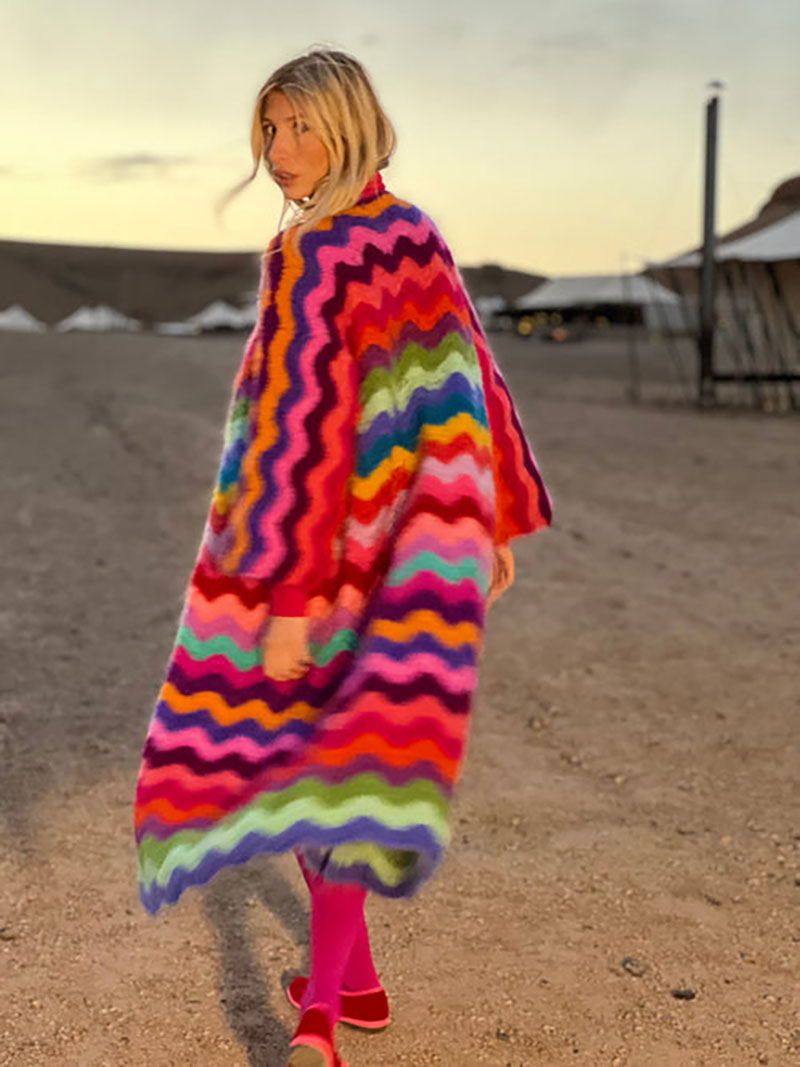 Bring Some Color To Your Wardrobe With Fall Knits From Rose Carmine