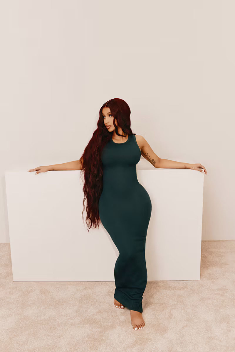 Cardi B Stars In The Latest SKIMS Cotton Collection Campaign
