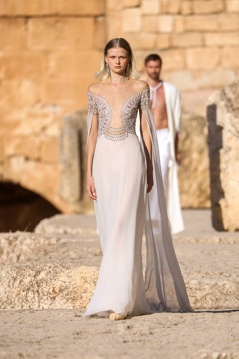Prepare To Stun In Georges Hobeika Spring Summer 2024 Collection