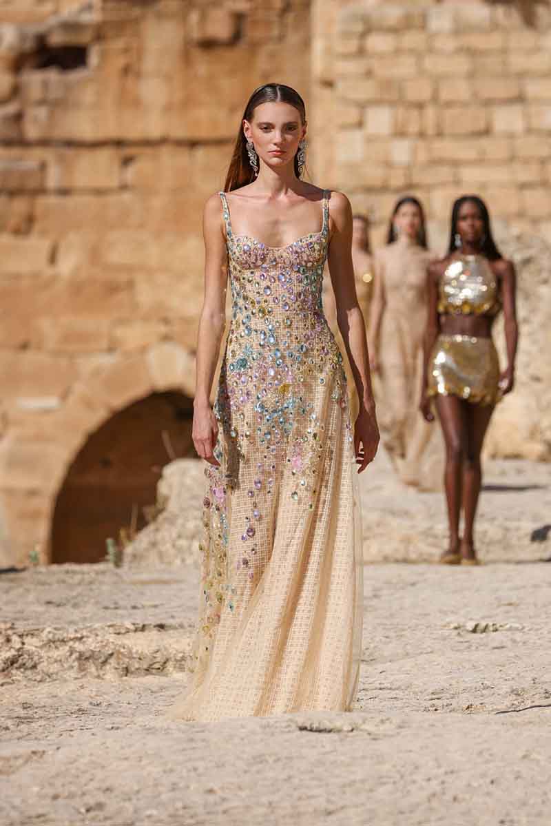 Prepare To Stun In Georges Hobeika Spring Summer 2024 Collection