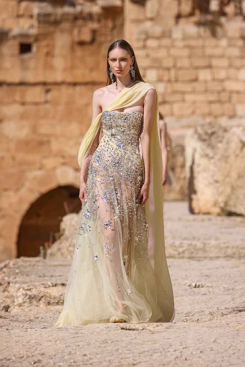 Prepare To Stun In Georges Hobeika Spring Summer 2024 Collection