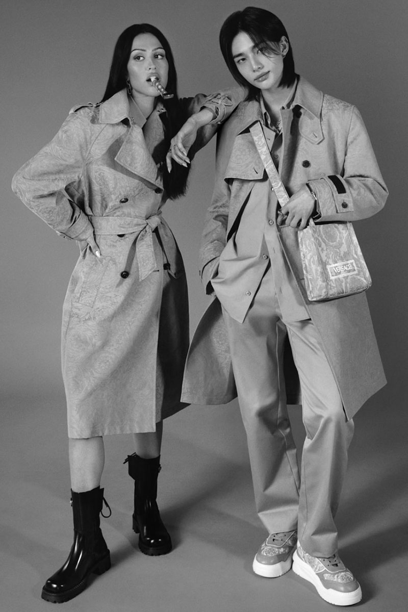 Versace Drops Holiday 2023 Campaign Starring Stray Kids' Hyunjin