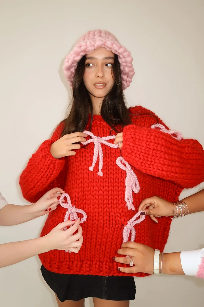 Wrap Yourself In Hope Macaulay's Bespoke Knitwear Collection For Winter ...