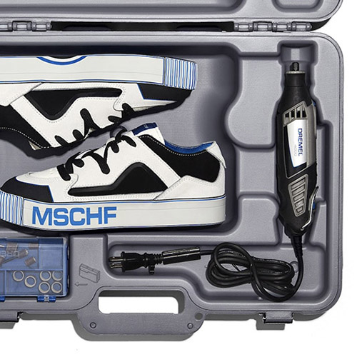 Dremel X MSCHF Gobstomper Collab Redefines Sneaker Customization