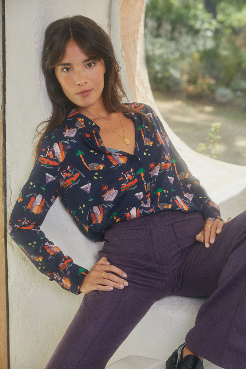 Soi Paris Shows Off Colorful Prints In This Collection