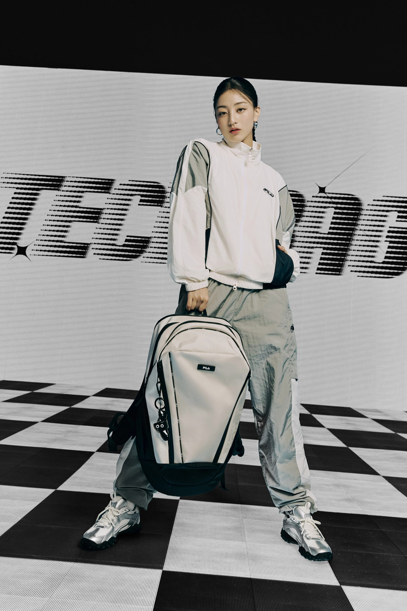 TWICE's Jihyo Stars In FILA Tech Bag Campaign