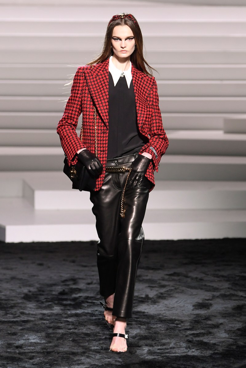 Versace Fall Winter 2024 Collection Is A Fusion Of Power And Rebellion