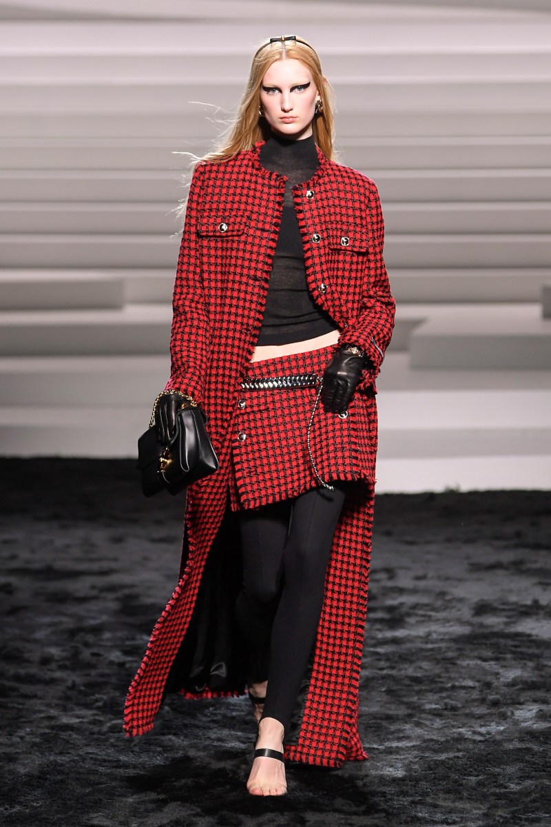 Versace Fall Winter 2024 Collection Is A Fusion Of Power And Rebellion