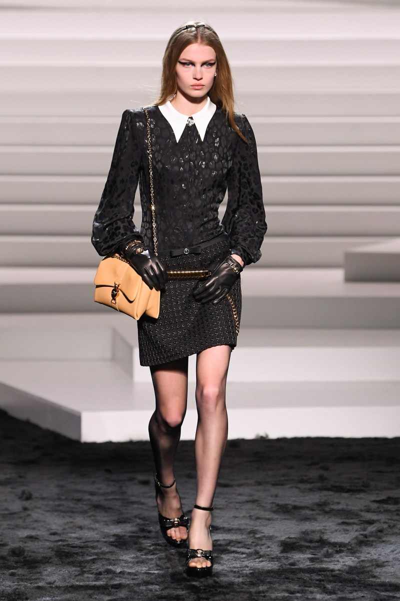 Versace Fall Winter 2024 Collection Is A Fusion Of Power And Rebellion