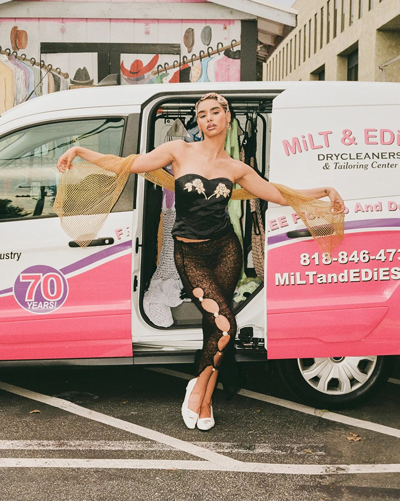 Bailey Prado Reimagines Crochet Knitwear For All