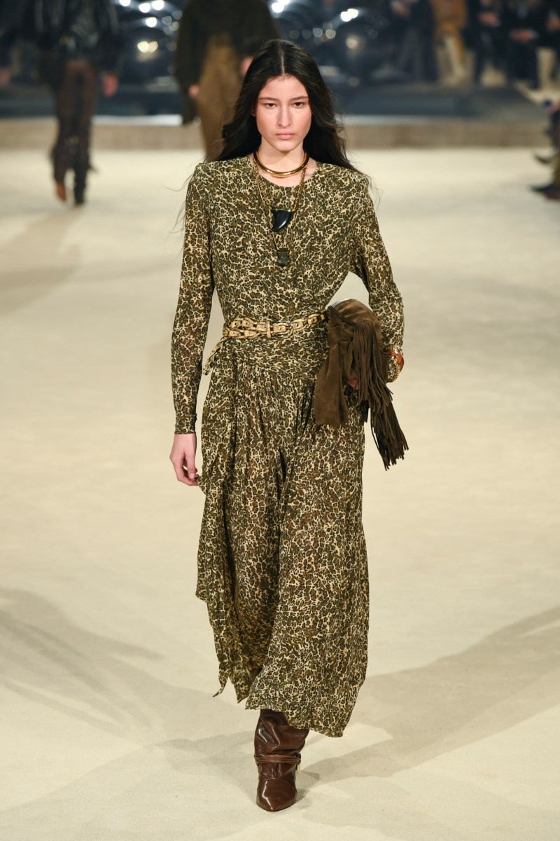 Isabel Marant Brings Back Western Bohemian Charm For Fall Winter 2024