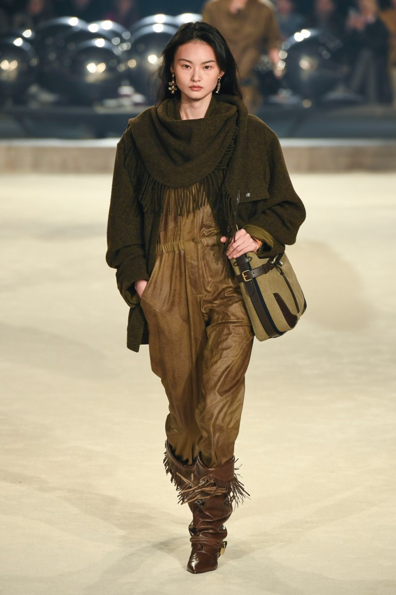 Isabel Marant Brings Back Western Bohemian Charm For Fall Winter 2024