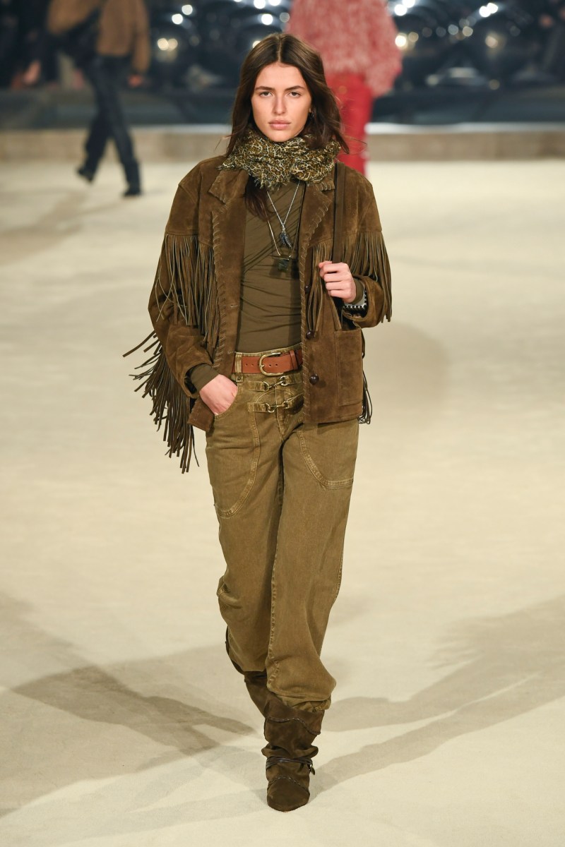 Isabel Marant Brings Back Western Bohemian Charm For Fall Winter 2024