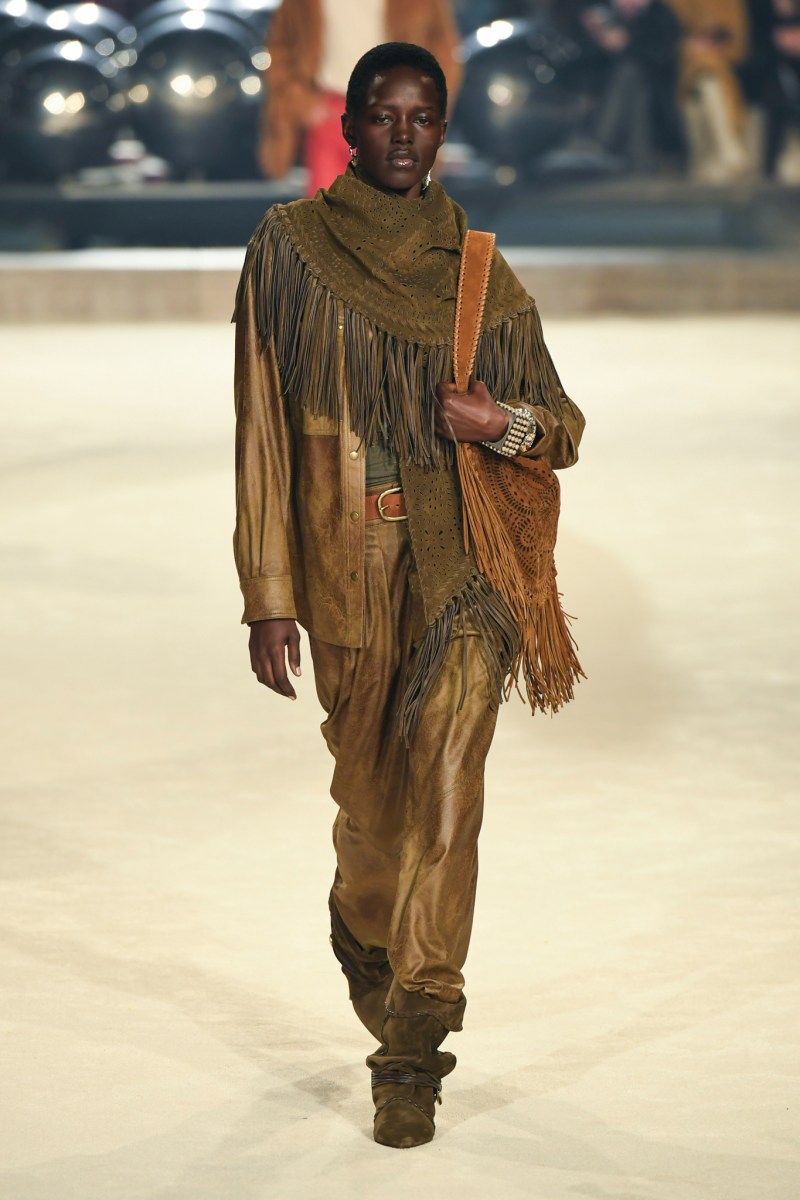 Isabel Marant Brings Back Western Bohemian Charm For Fall Winter 2024