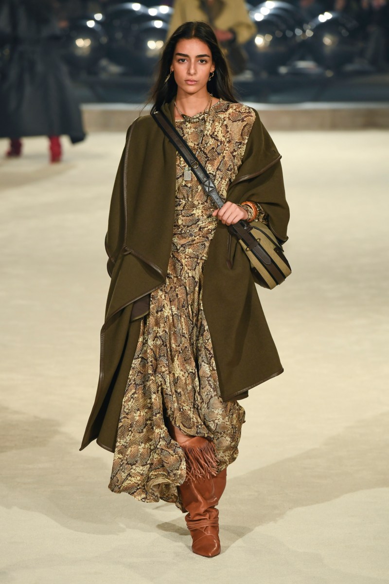 Isabel Marant Brings Back Western Bohemian Charm For Fall Winter 2024