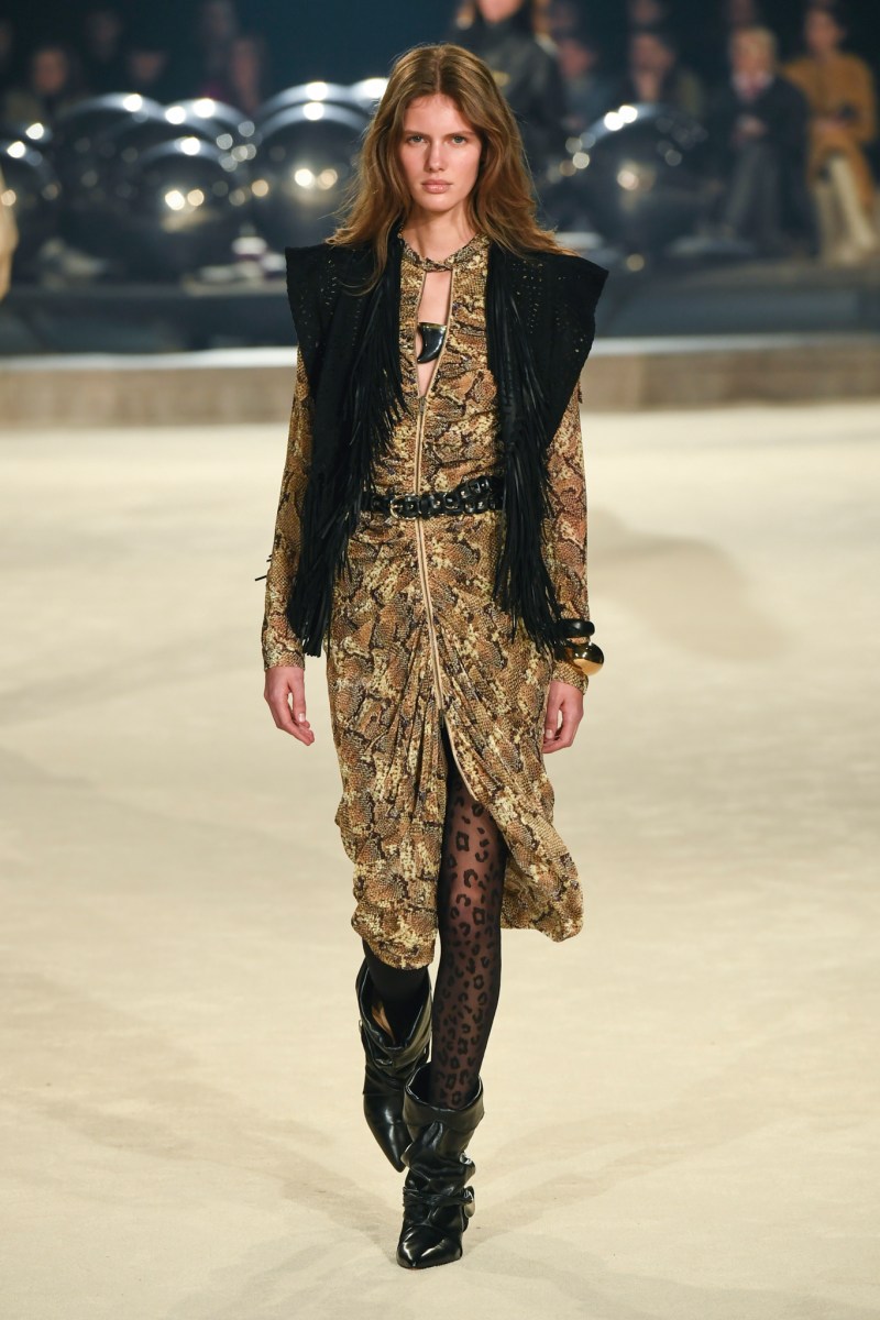 Isabel Marant Brings Back Western Bohemian Charm For Fall Winter 2024