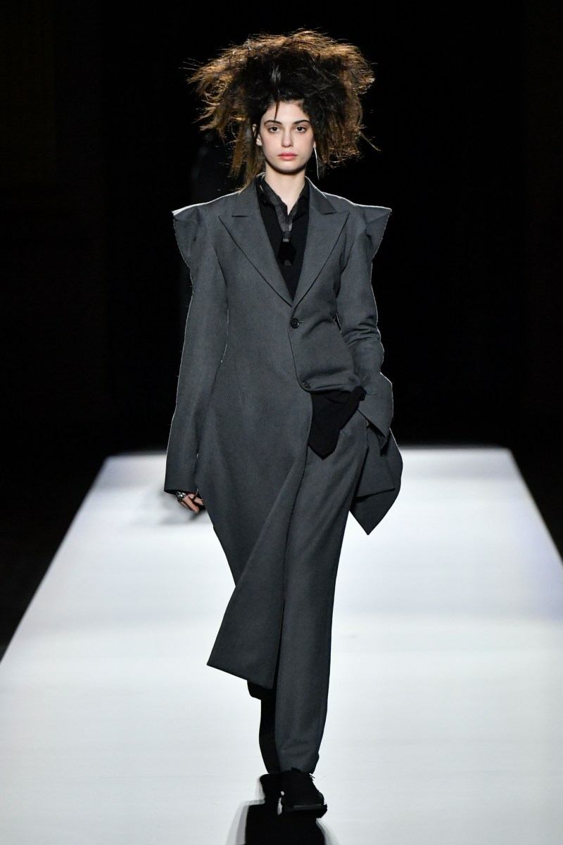 Yohji Yamamoto Fall 2024 Collection Brings Together Harmony And Distortion