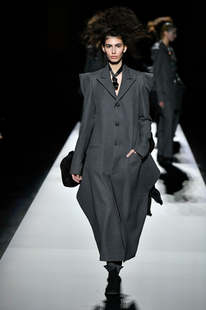 Yohji Yamamoto Fall 2024 Collection Brings Together Harmony And Distortion