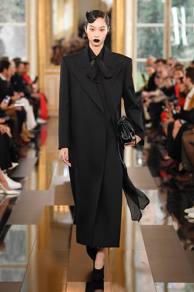 Valentino Presents A Stunning Monochromatic Fall Winter 2024 Collection