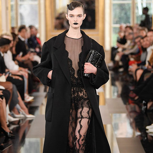 Valentino Presents A Stunning Monochromatic Fall Winter 2024 Collection