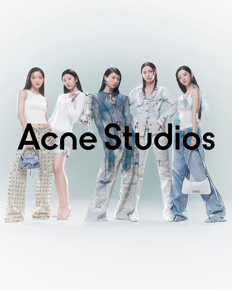 Kpop Group ILLIT Is The New Face Of Acne Studios SS24 Visuals