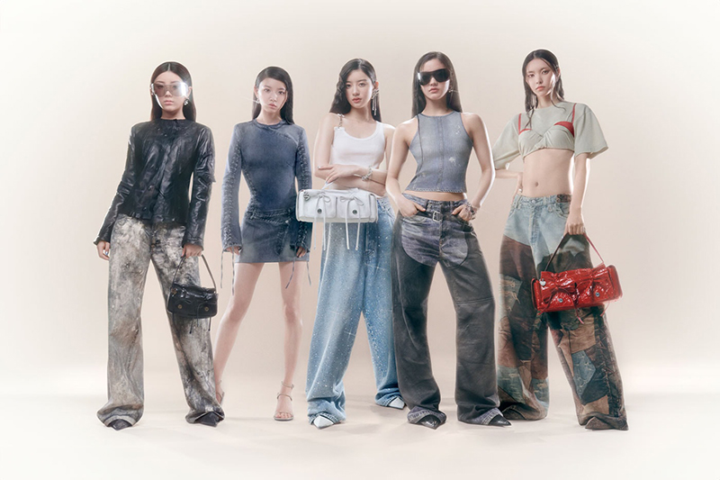 Kpop Group ILLIT Is The New Face Of Acne Studios SS24 Visuals