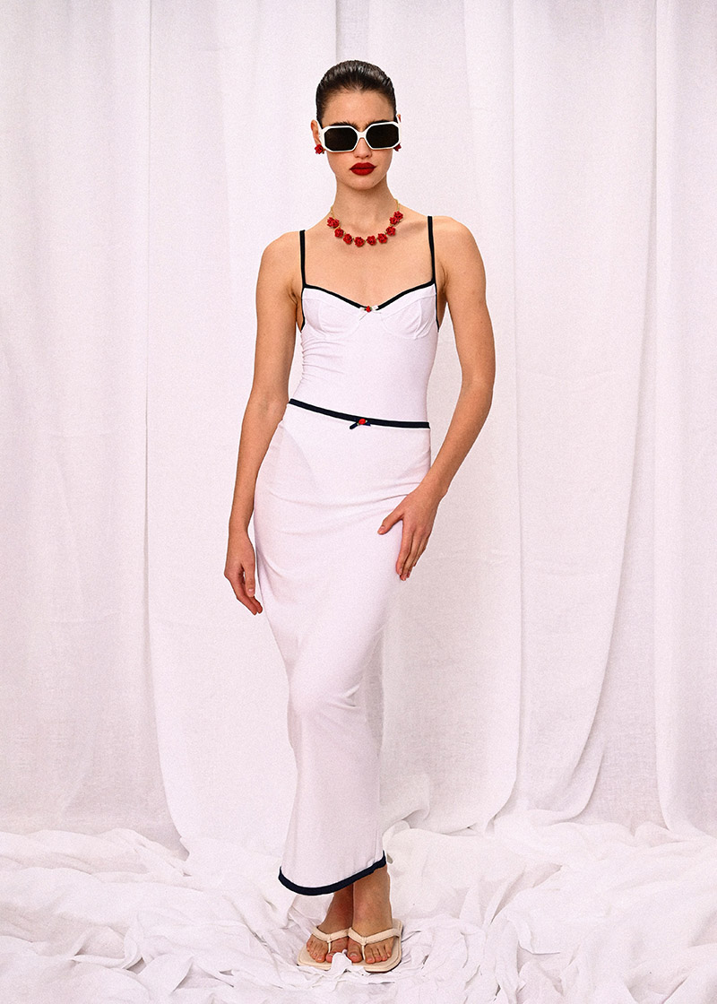 Rowen Rose Channels Brigitte Bardot In Their High Summer 2024 Collection