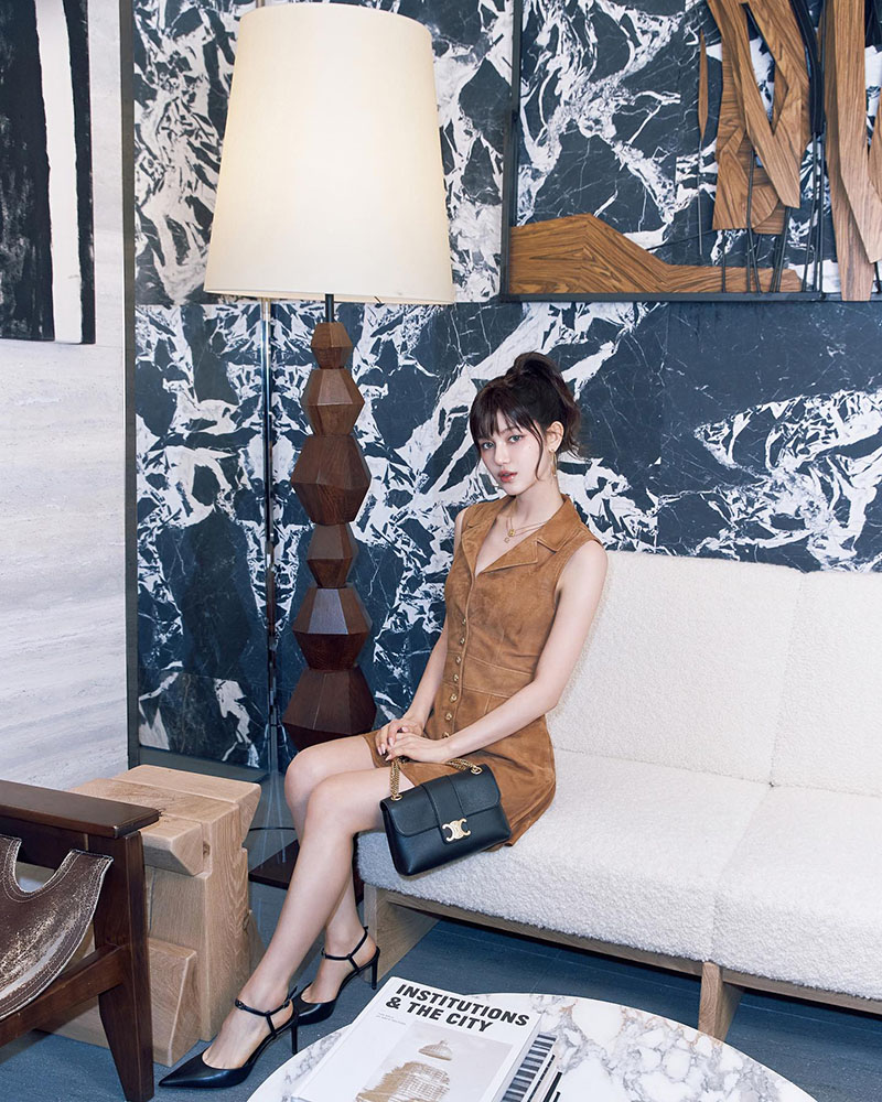 NewJeans' Member Danielle Serves In New Celine Minidress & Victoire Bag