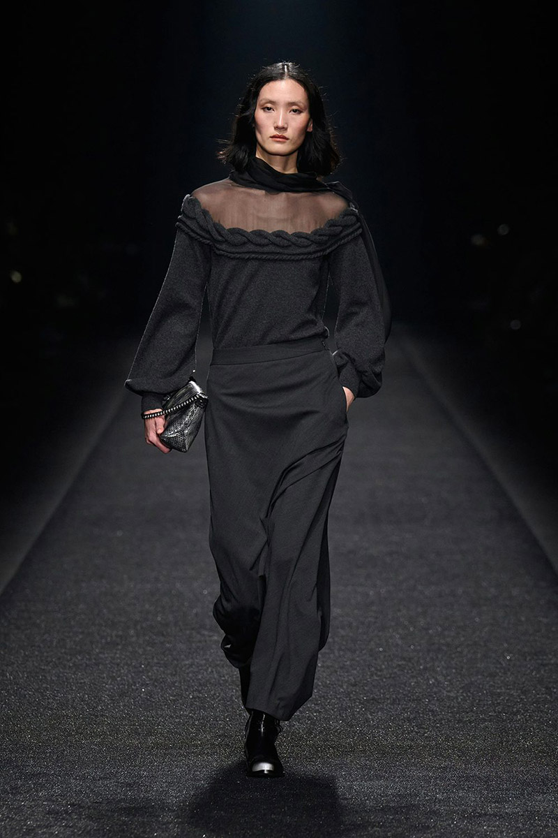 Alberta Ferretti Brings The Glamor In Spades With This FW24 Collection